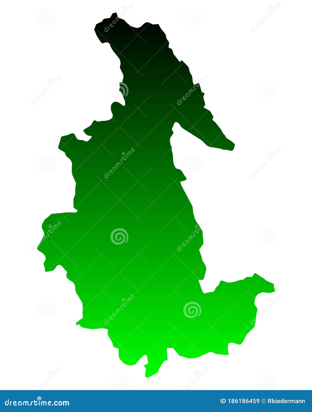 Map of Ayacucho stock vector. Illustration of green - 186186459