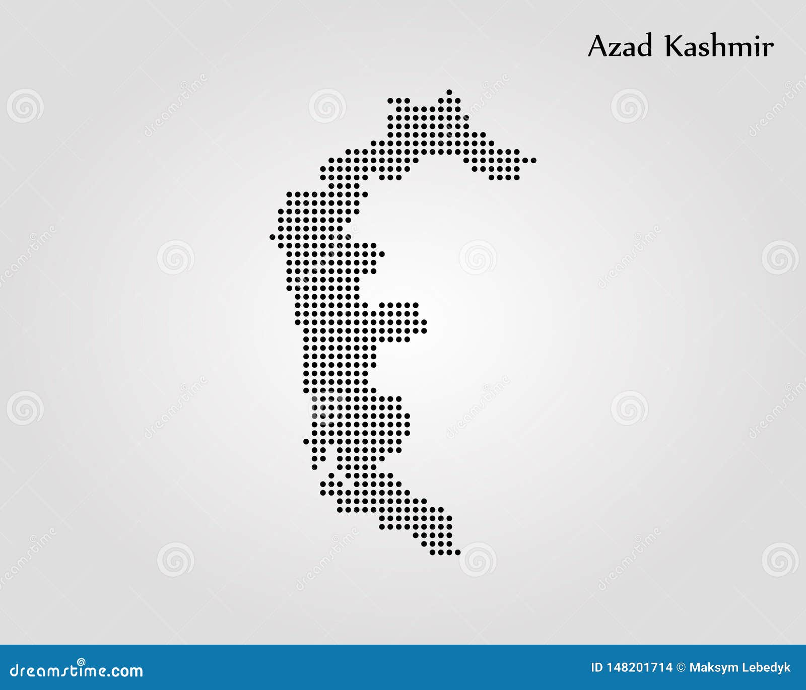 Map of Azad Kashmir. Vector Illustration. World Map Stock Illustration ...