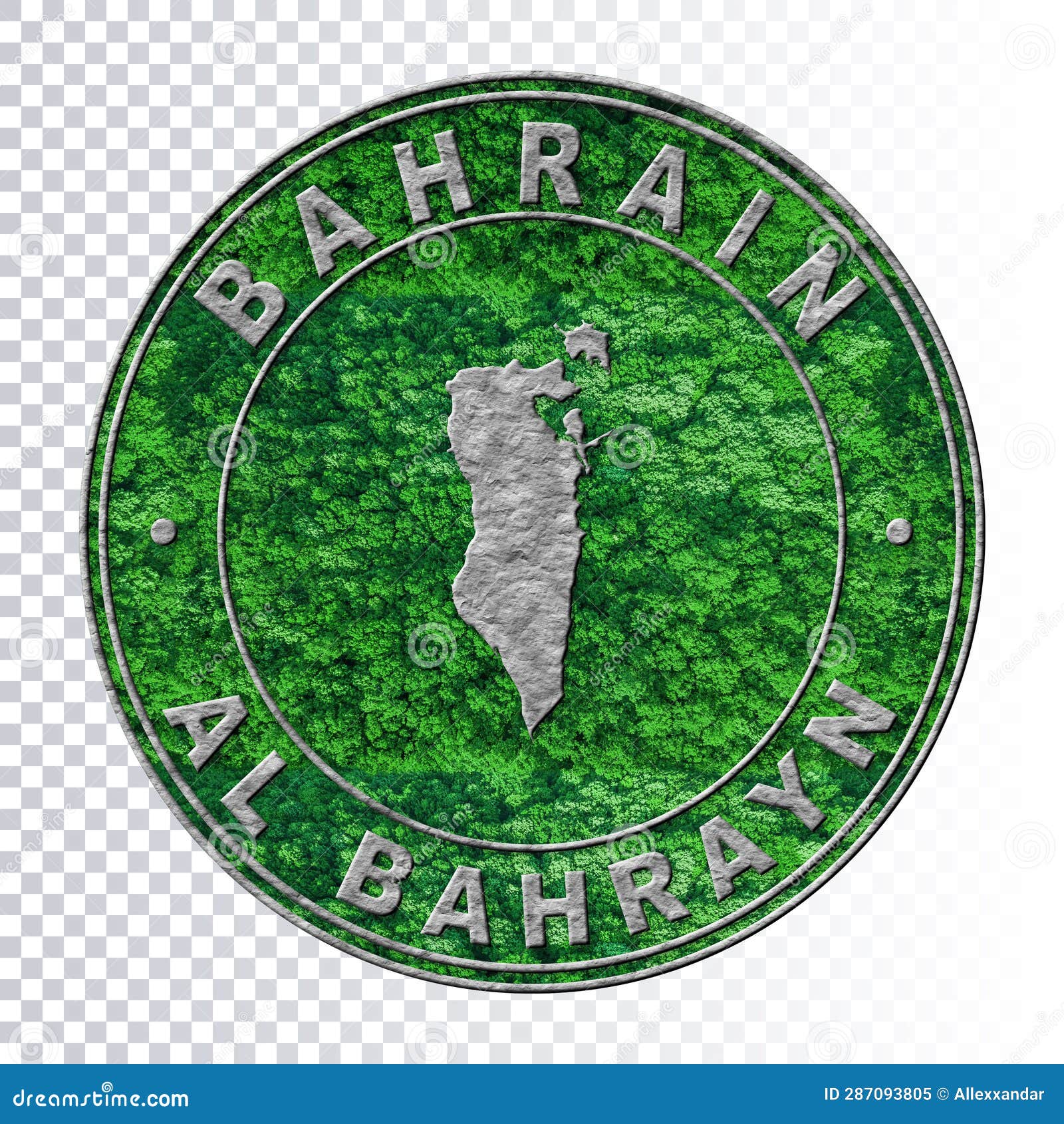 Map of Bahrain, Environment Concept, Co2 Emission Concept Stock ...