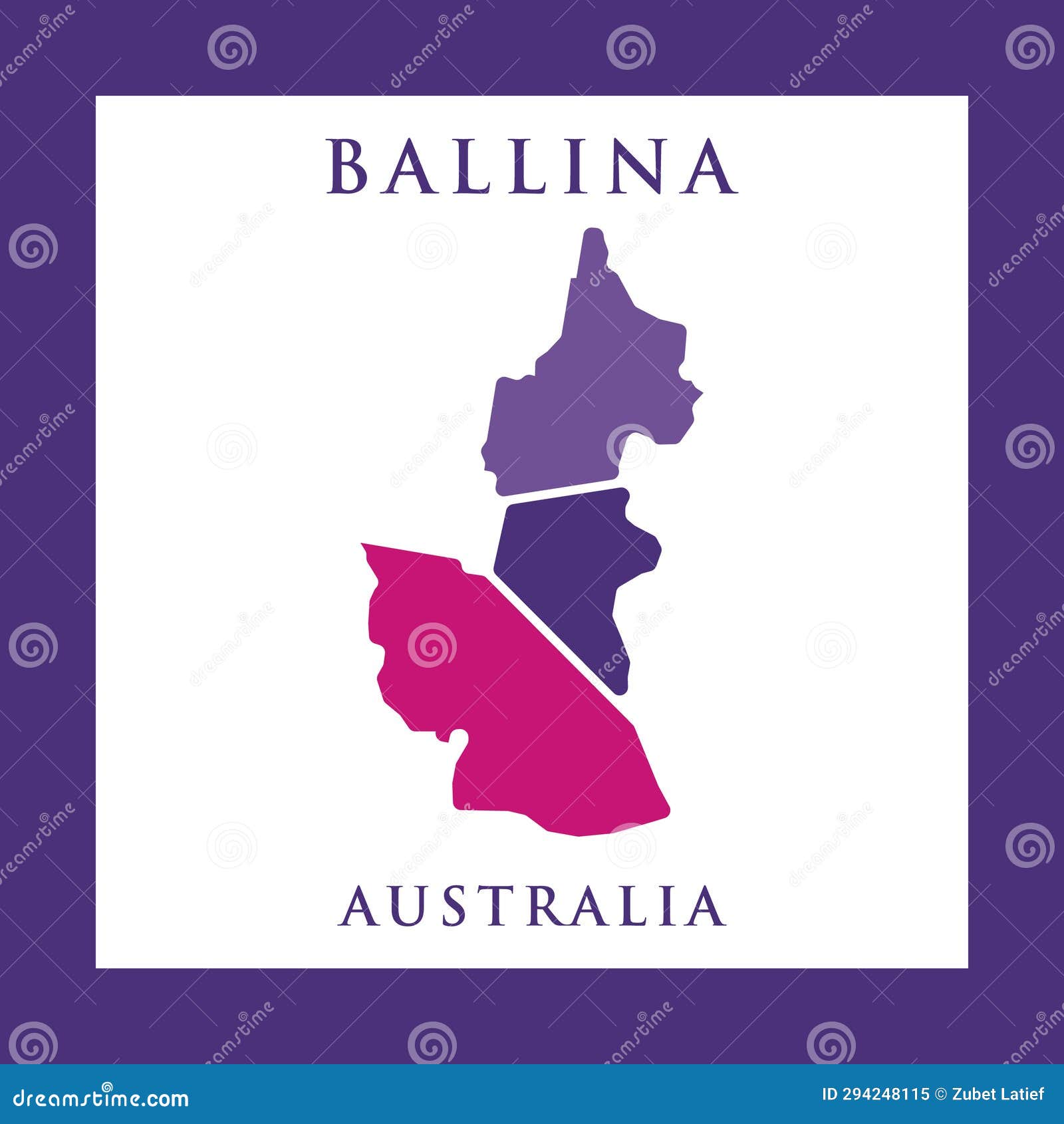 Ballina Map Stock Illustrations – 7 Ballina Map Stock Illustrations ...