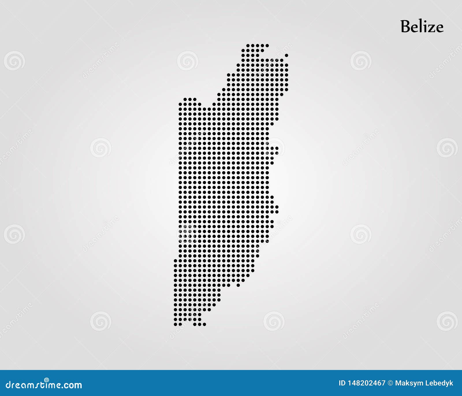 Belize Vector Map Sticker. | CartoonDealer.com #93672447