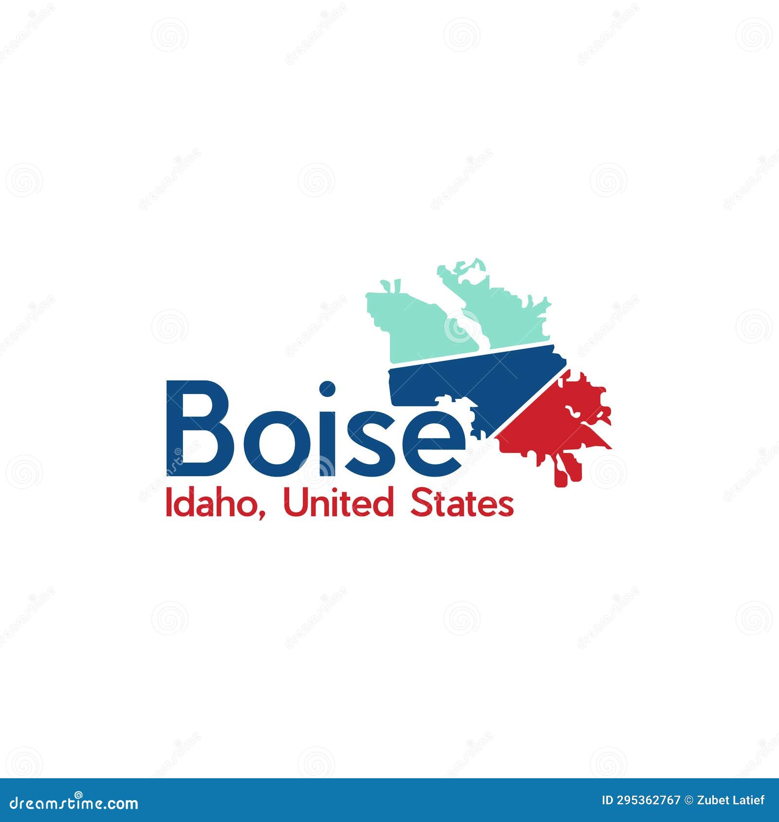 Boise City Skyline Golden Silhouette. Vector Illustration ...