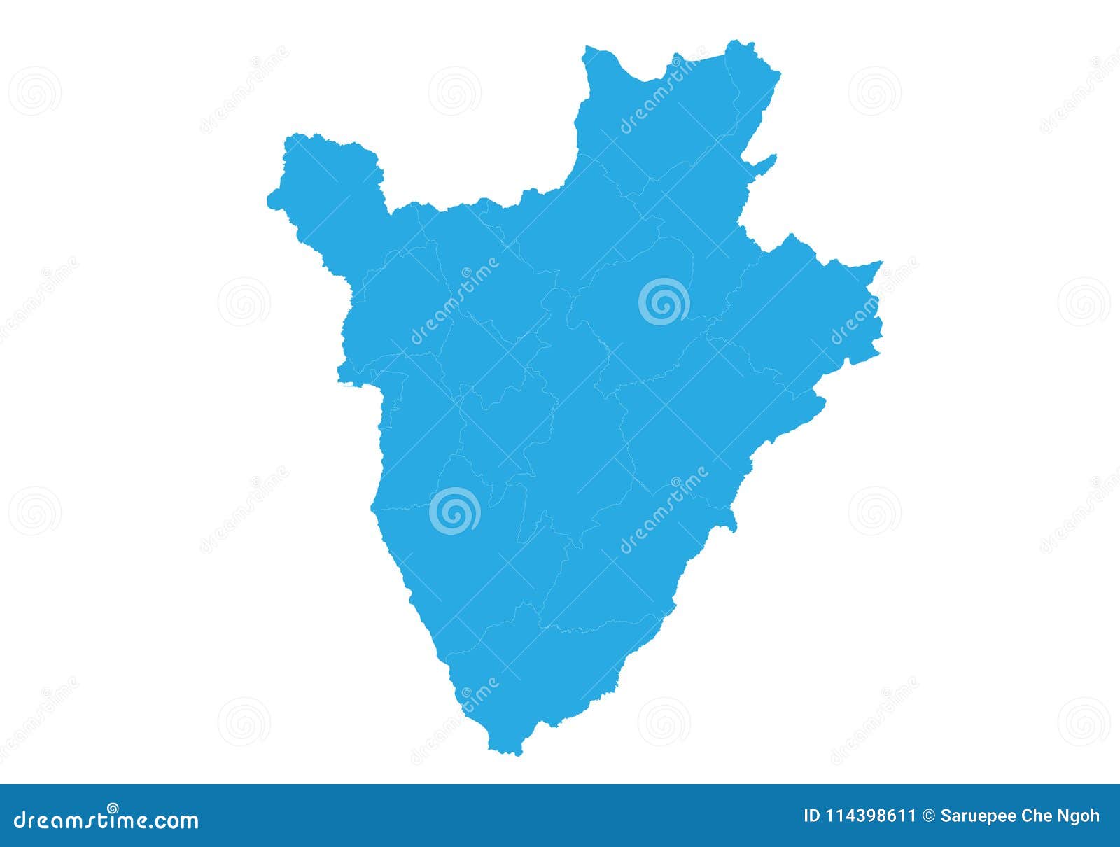 Map of Burundi. High Detailed Vector Map - Burundi Stock Vector ... Map of Burundi. High Detailed Vector Map - Burundi Stock Vector ...