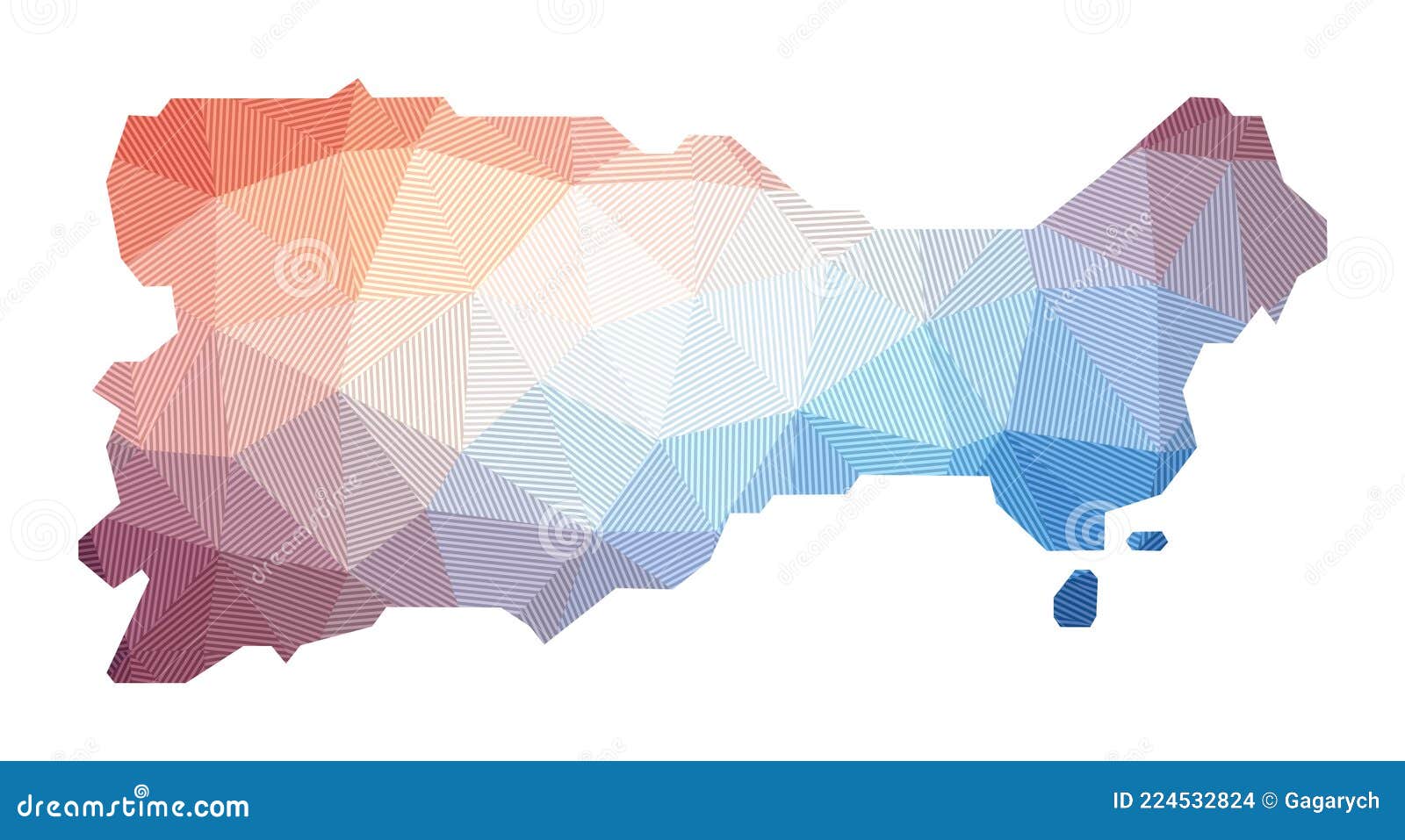 Capri Digital Map. Vector Illustration | CartoonDealer.com #184574696