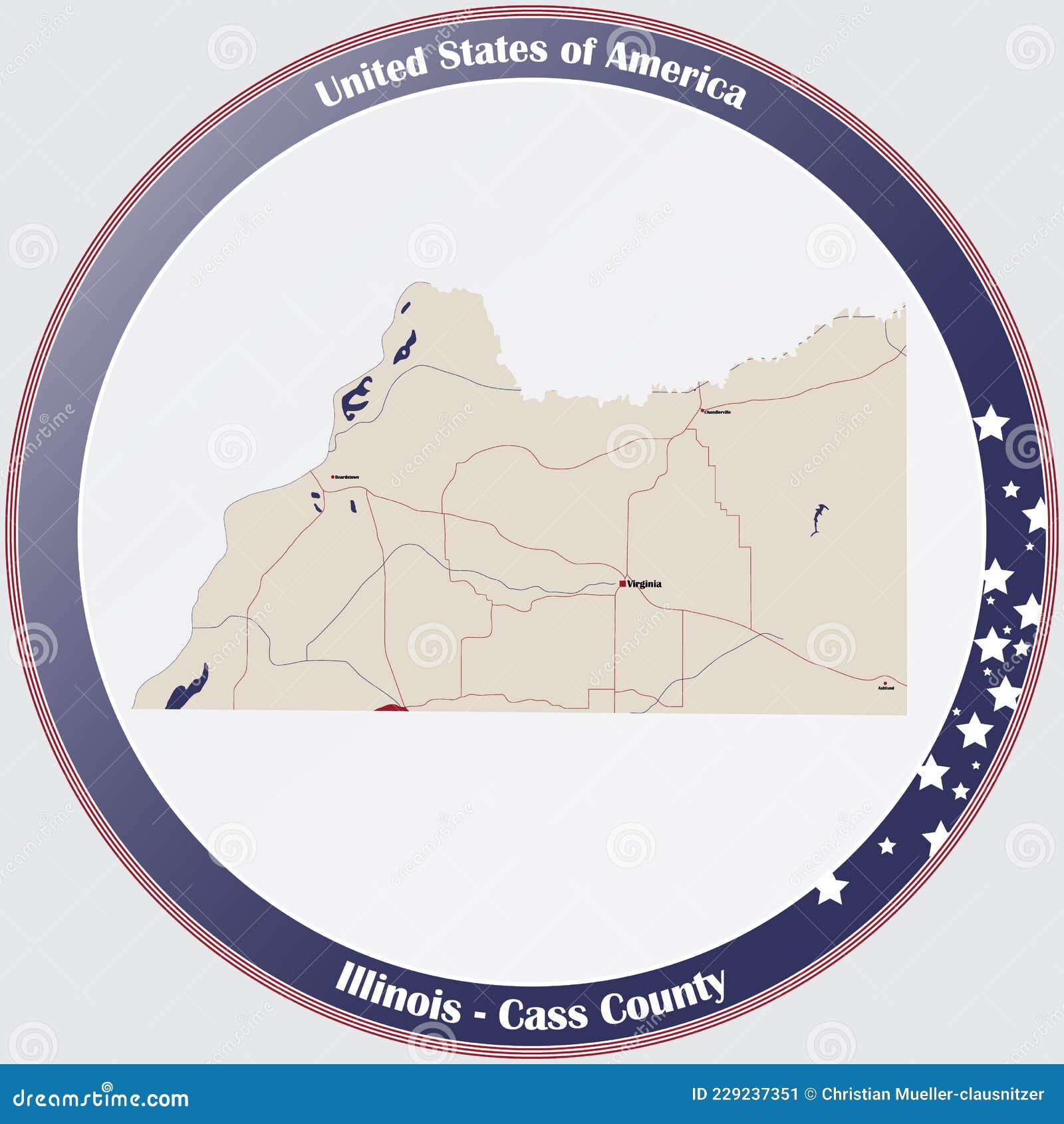 Cass County, Minnesota U.S. County, United States Of America, USA, U.S ...