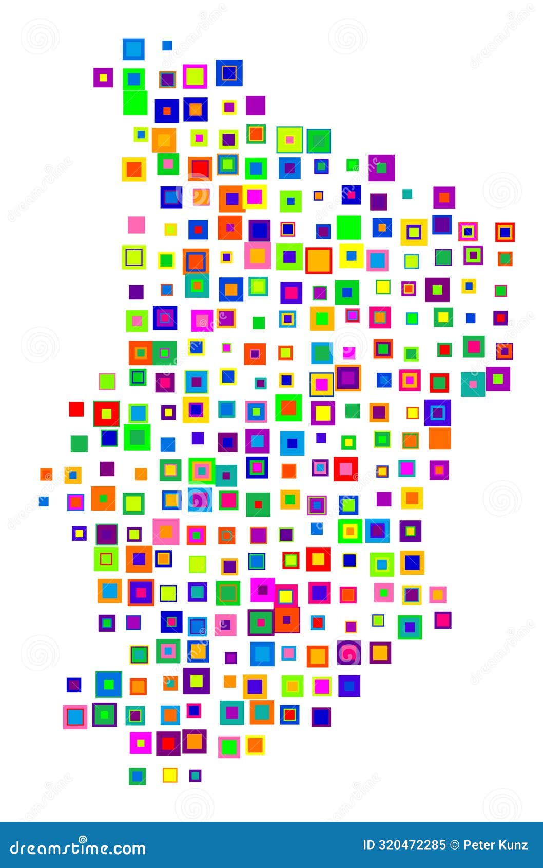 Abstract map of Chad stock vector. Illustration of africa - 320472285