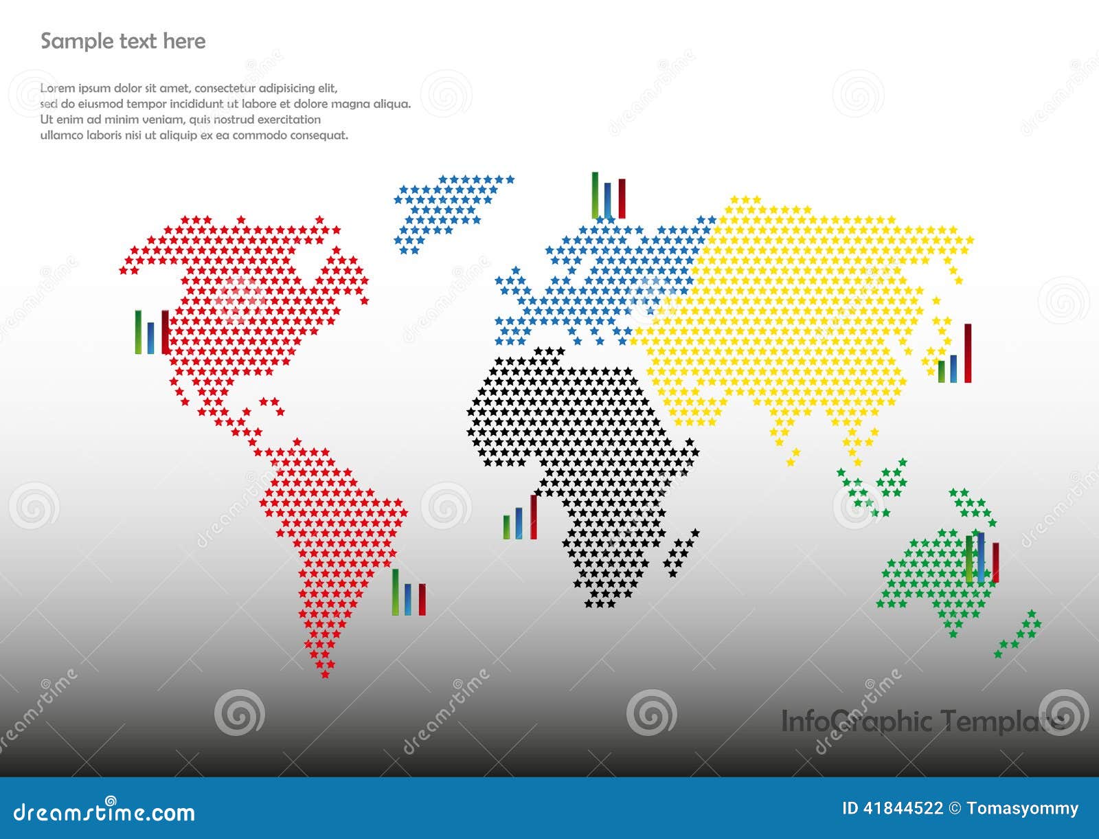 Map with charts stock vector. Illustration of geography - 41844522