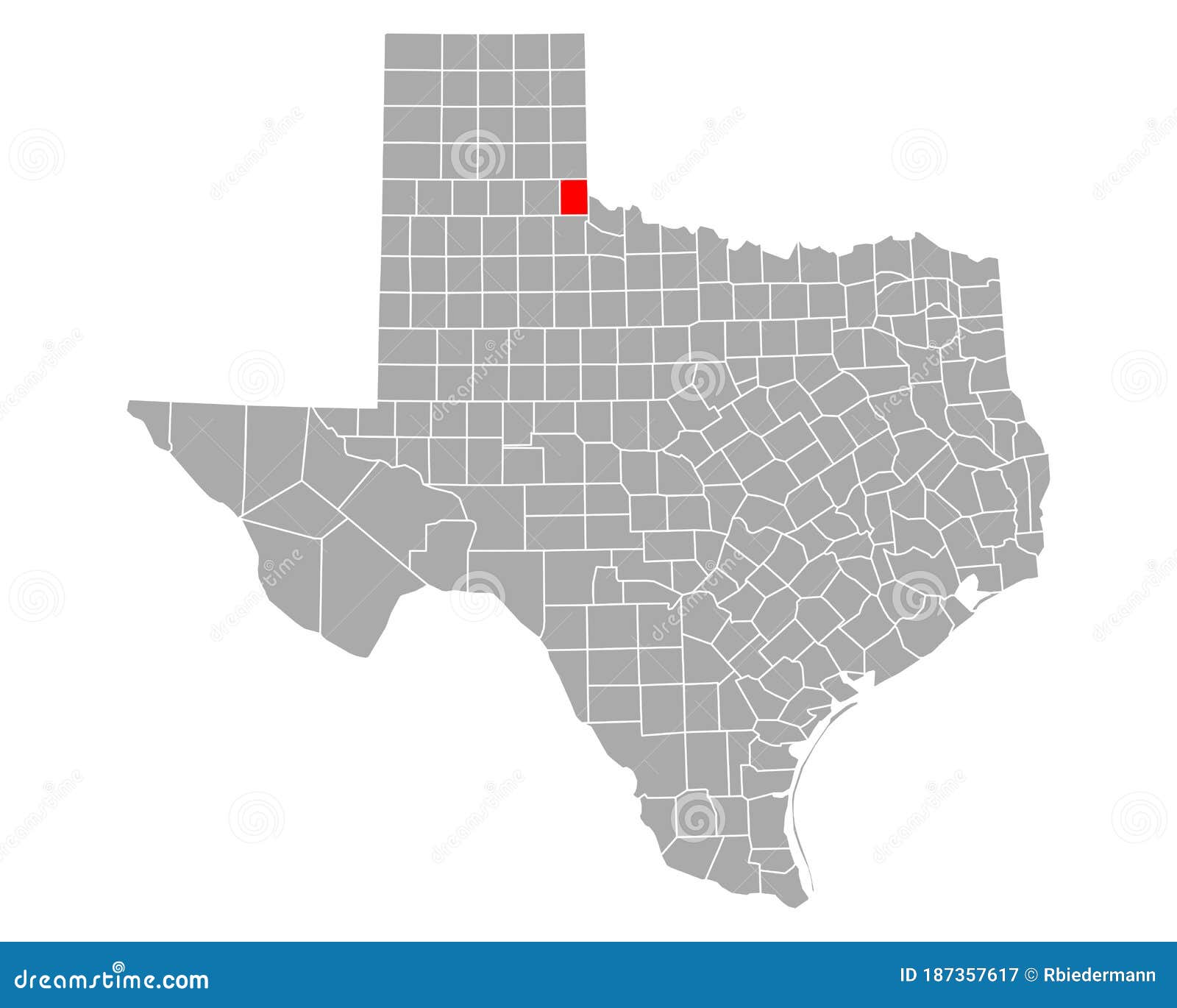 Map of Childress in Texas stock vector. Illustration of county - 187357617