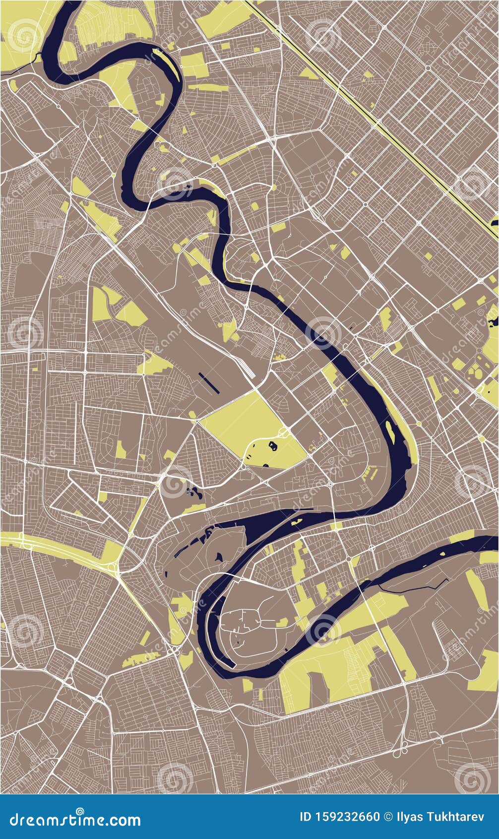 Baghdad City Map