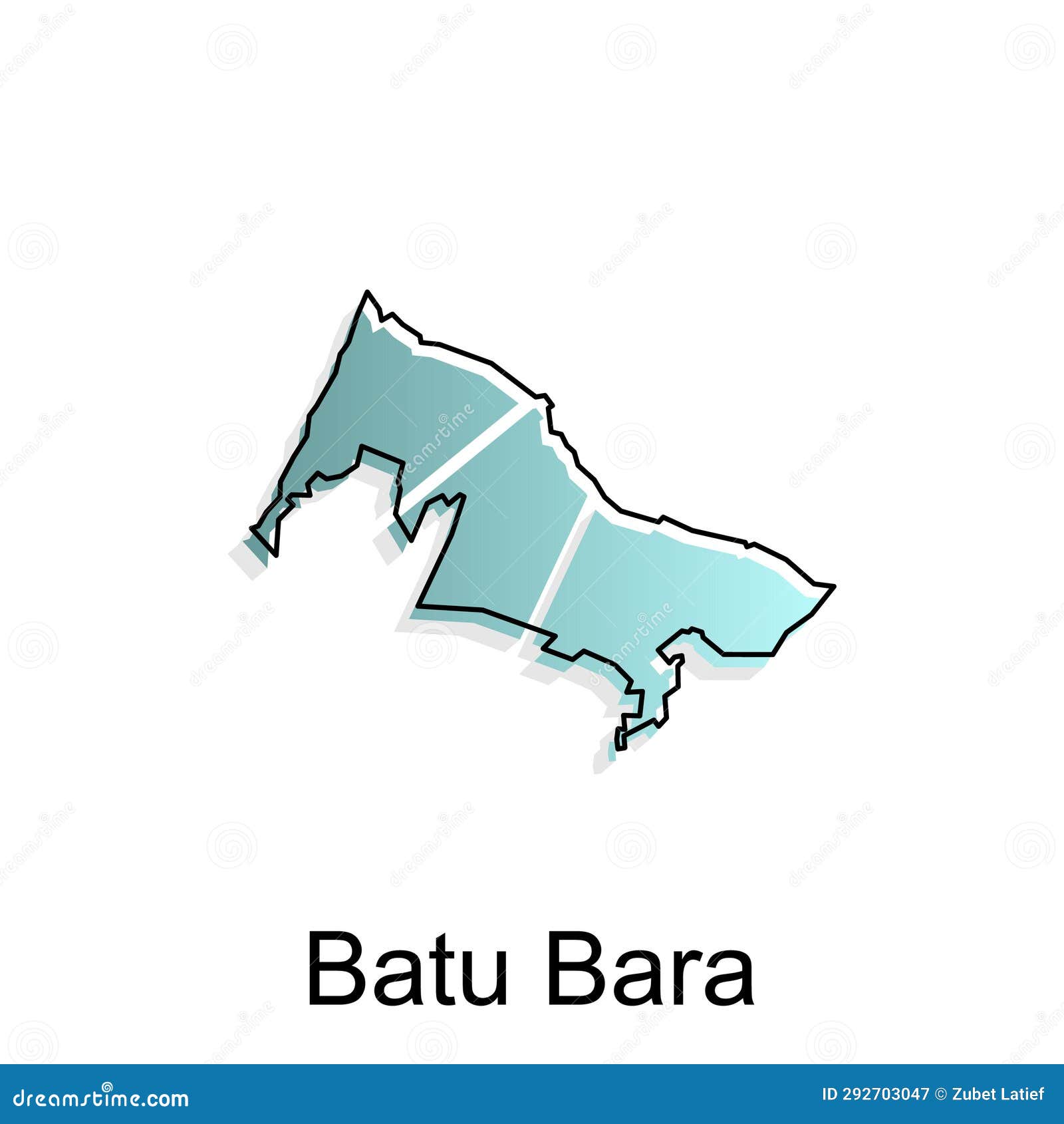 Map City of Batu Bara Logo Vector Design. Abstract, Designs Concept ...
