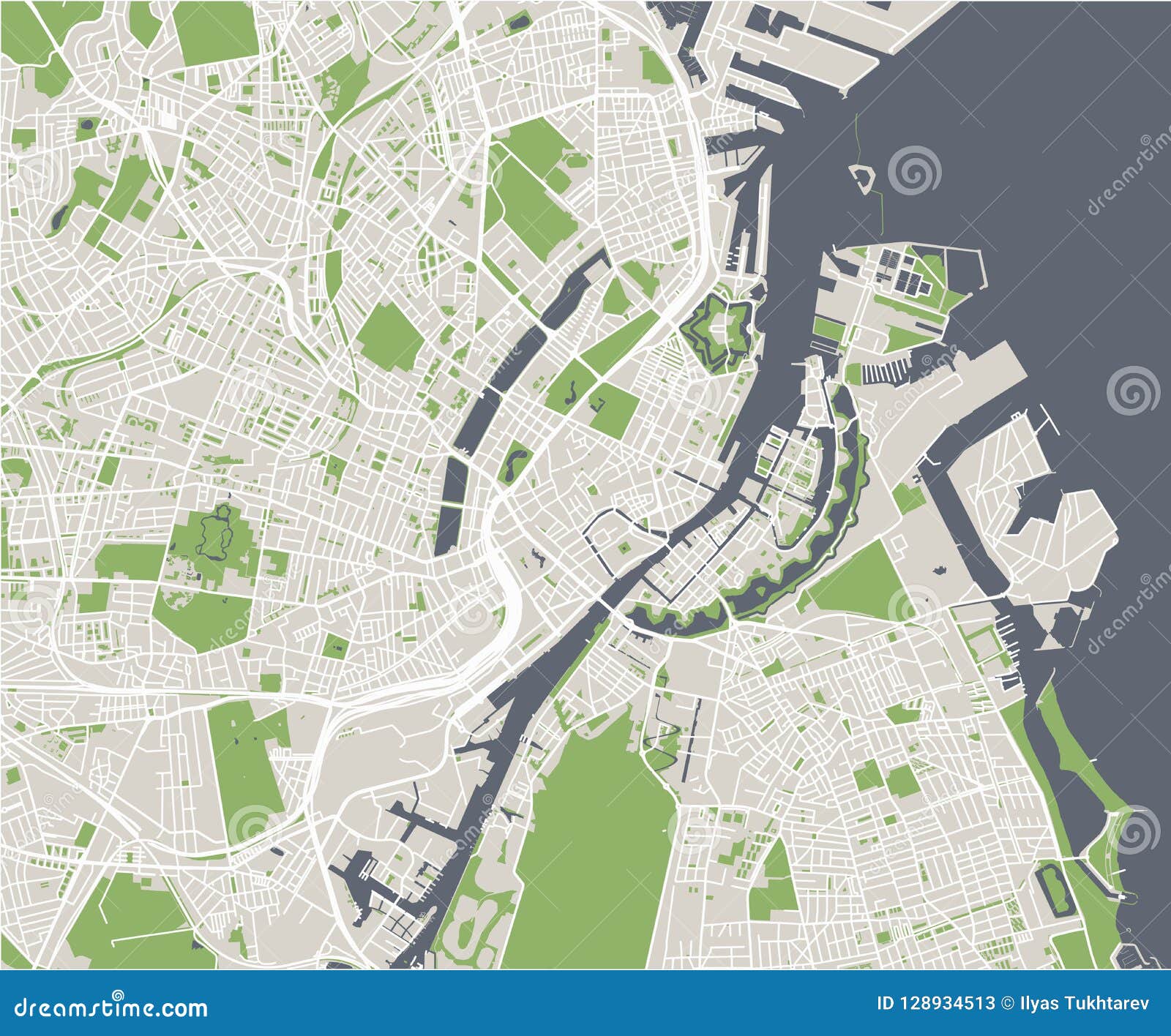 Hovedstaden Map Stock Illustrations – 116 Hovedstaden Map Stock ...