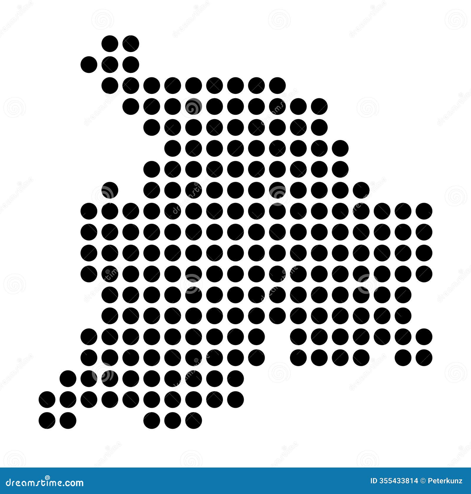 Map of the City Ferrol (Spain) Stock Illustration - Illustration of ...