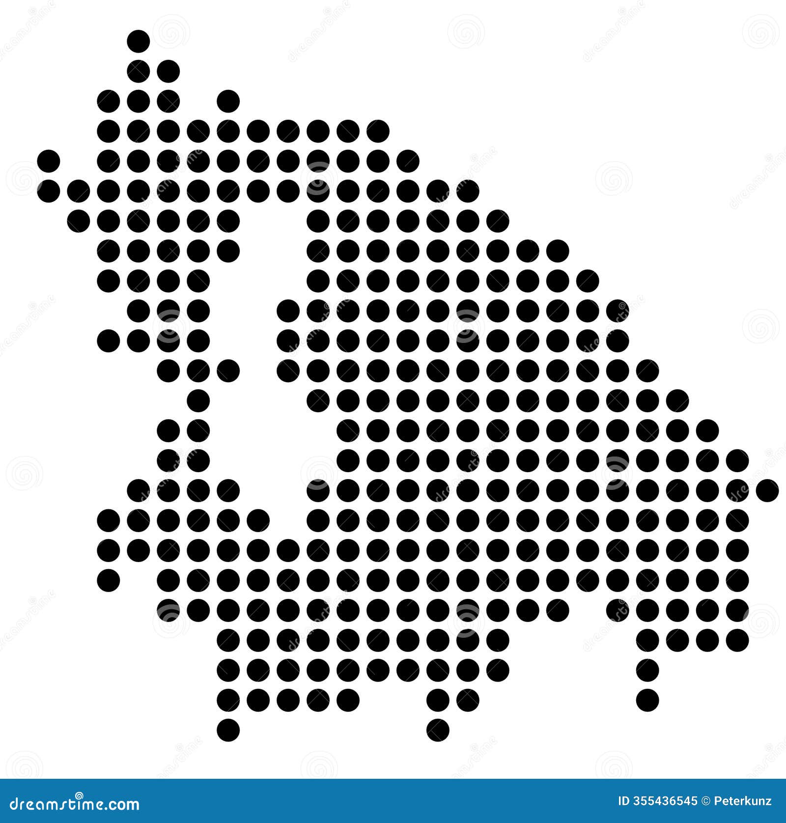 Lecce Outline Map Vector Illustration | CartoonDealer.com #334662314