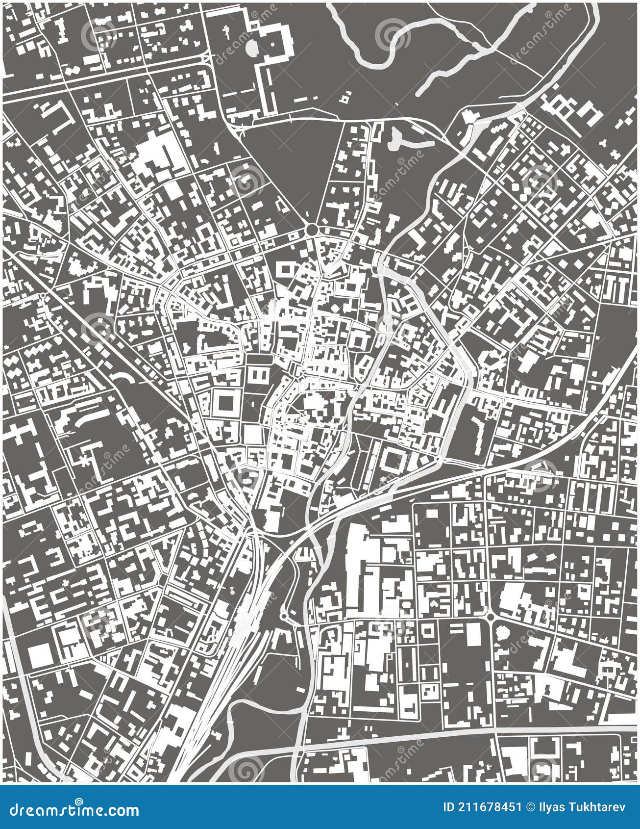 Monza Italy City Map In Retro Style. Outline Map Cartoon Vector ...