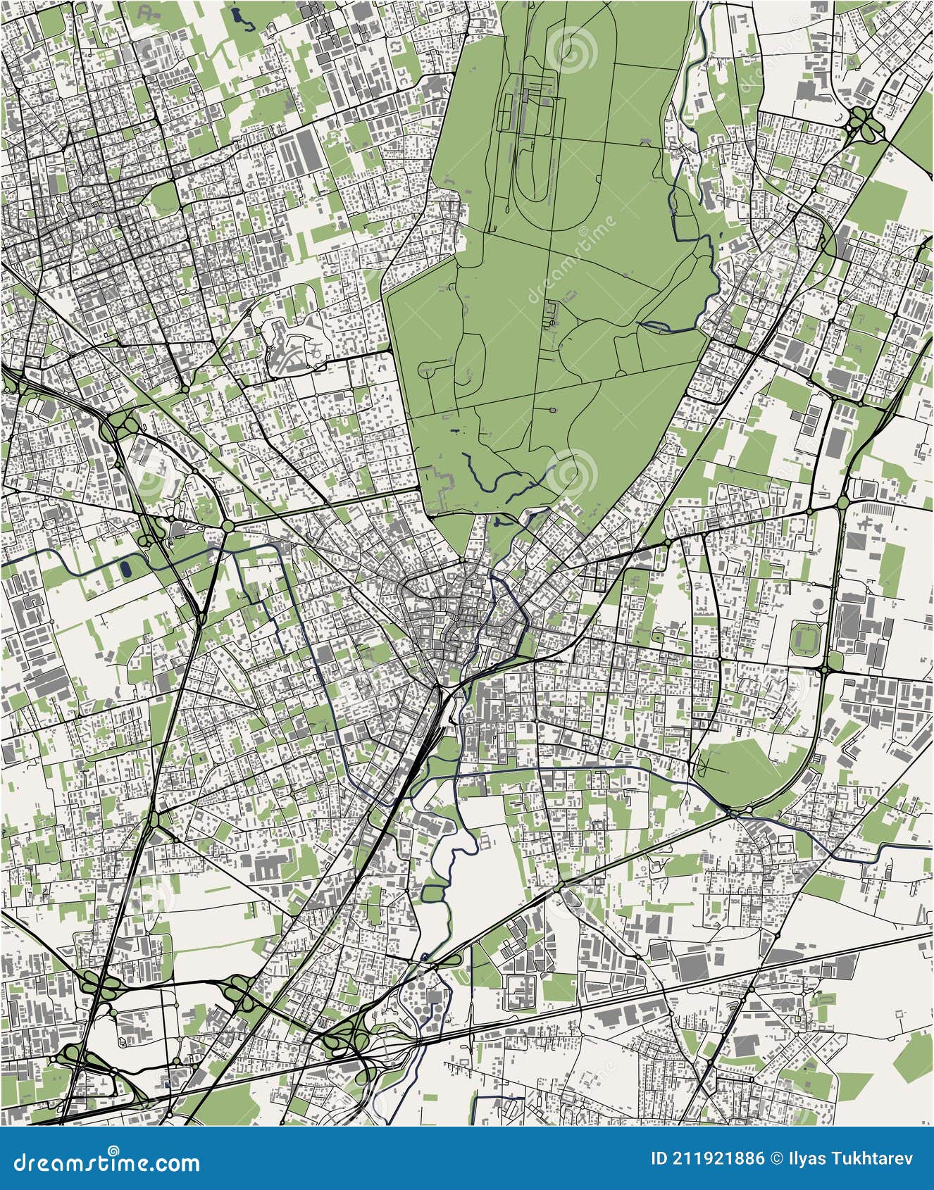 Monza Italy City Map In Retro Style. Outline Map Cartoon Vector ...