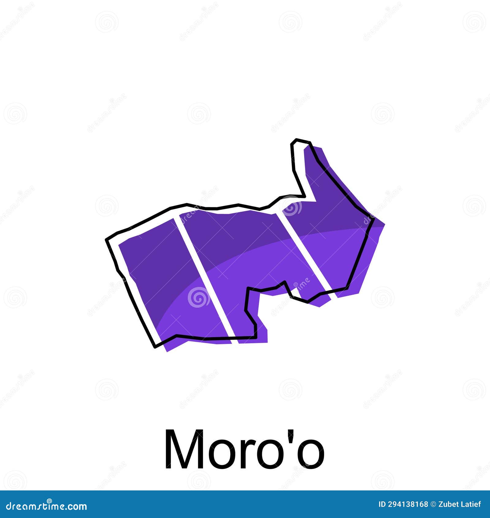 Map City of Moro O Vector Design. Abstract, Designs Concept, Logo ...