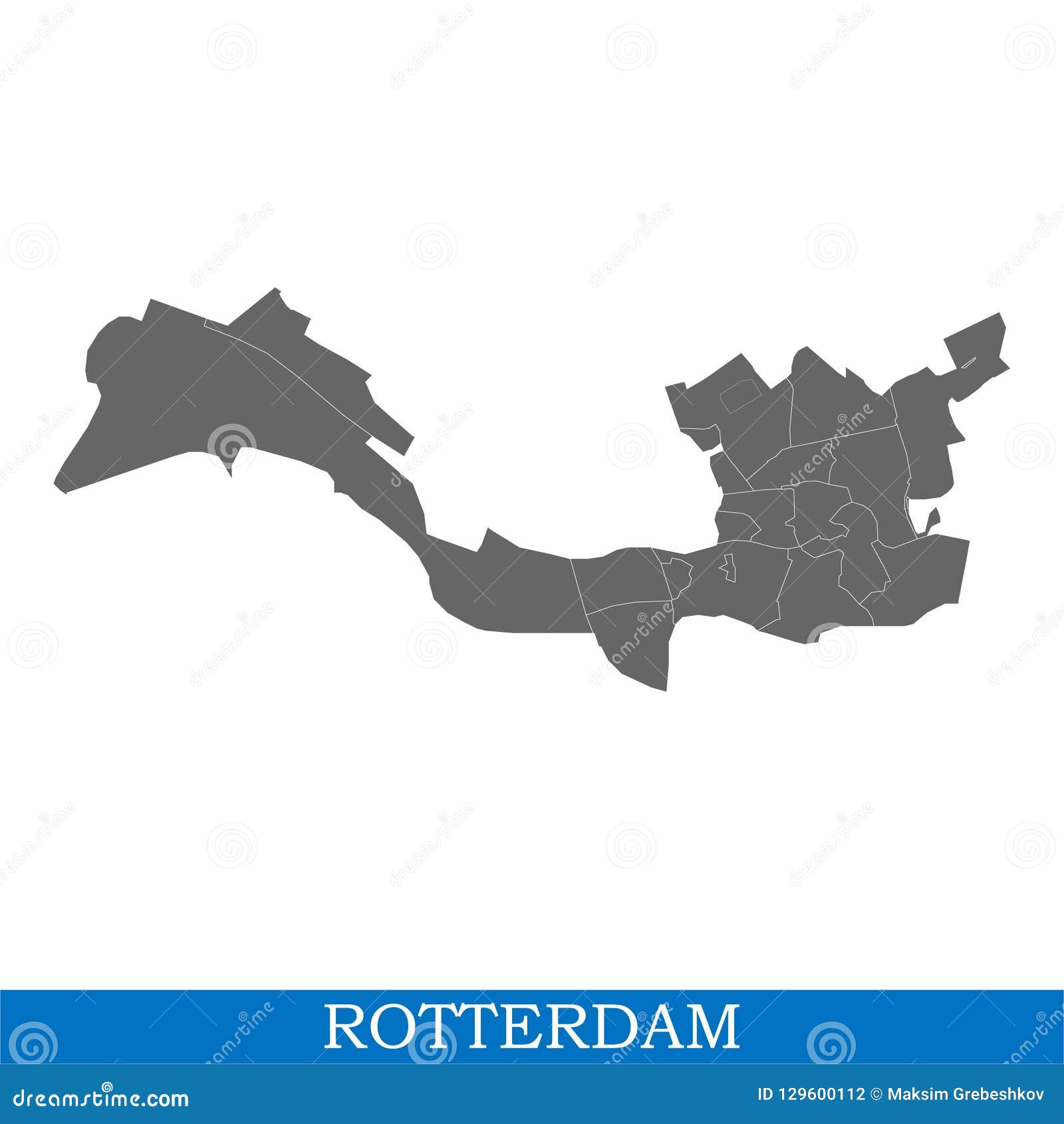 Map is a City of Netherlands Stock Illustration - Illustration of retro ...