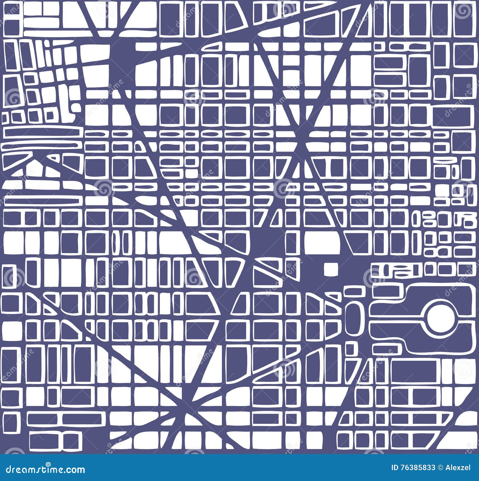 Map city plan stock vector. Illustration of design, journey - 76385833