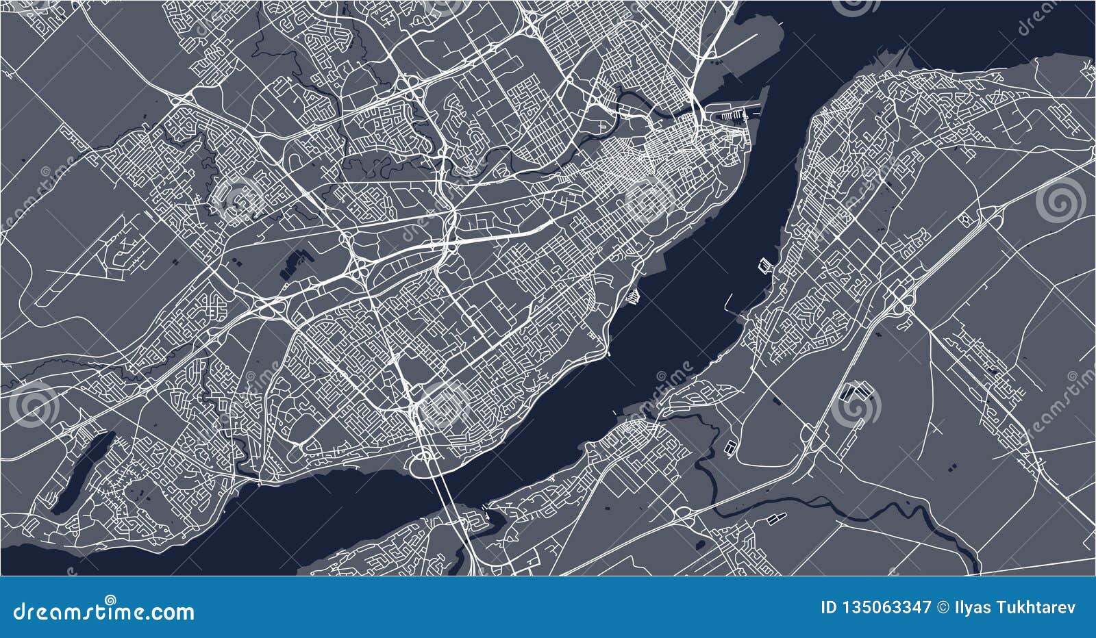 quebec city world map