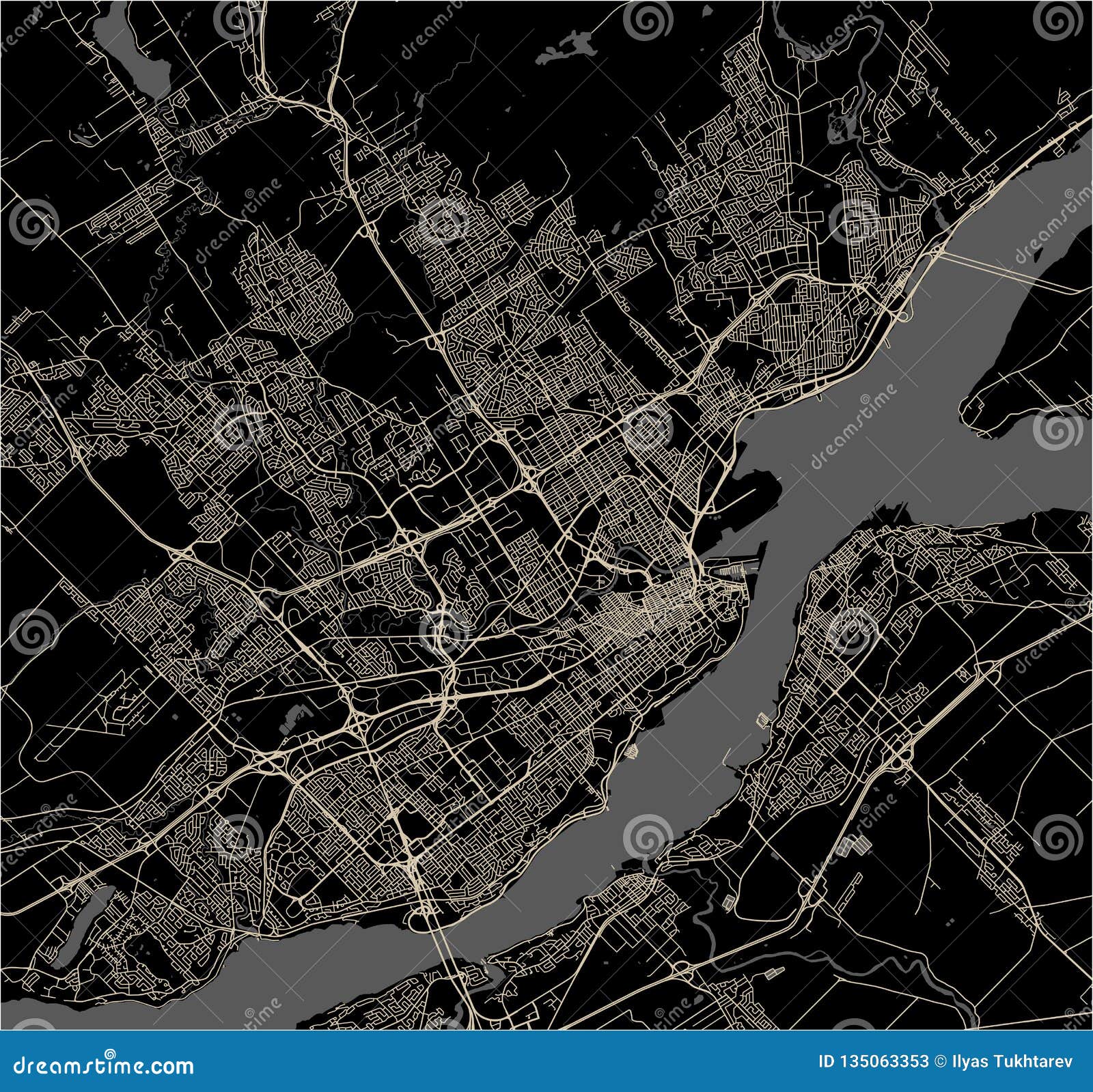 quebec city world map