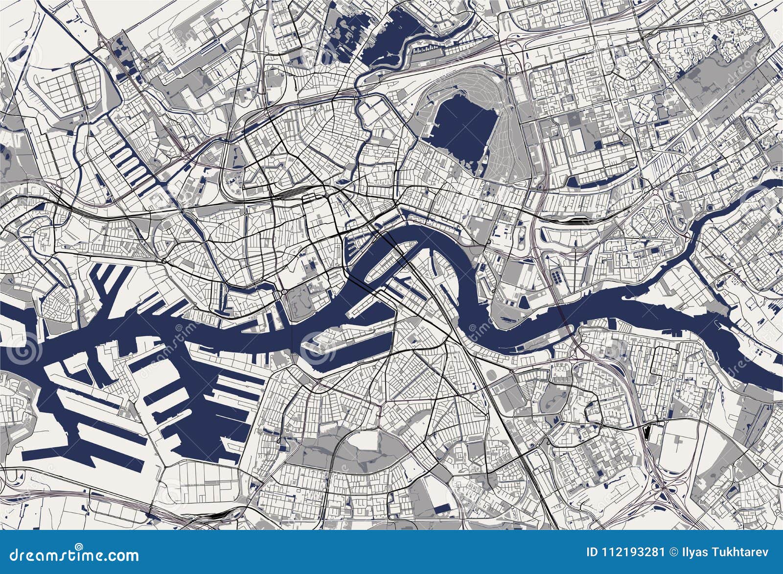 Holland Netherlands Hague 3D Illusion Geometric Morphing Evolution ...