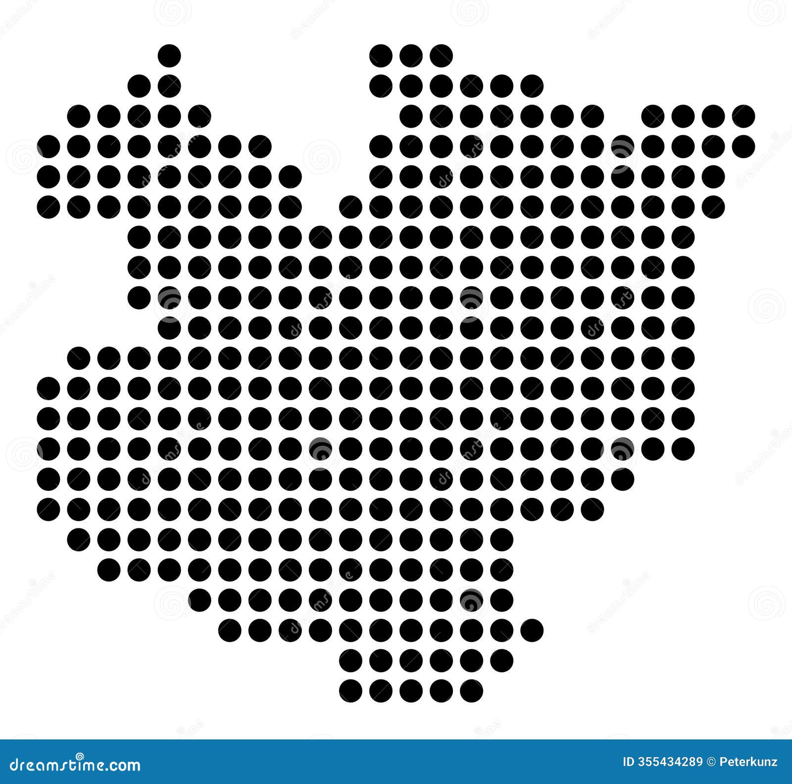 Map of the City Santiago De Compostela (Spain) Stock Illustration ...