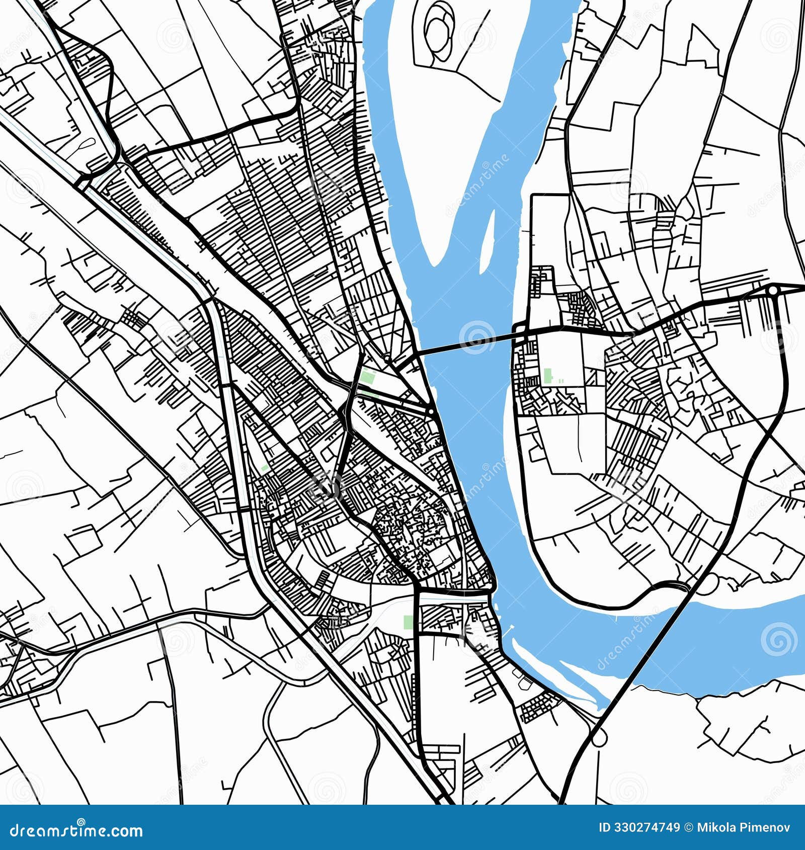 Map of the city of Sohag. stock illustration. Illustration of pattern ...