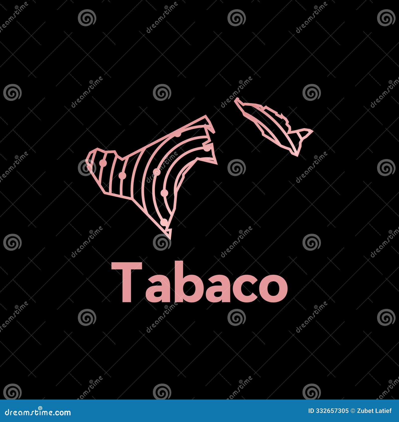 Map City of Tabaco. Vector Map of the Philippines Country. Borders of ...