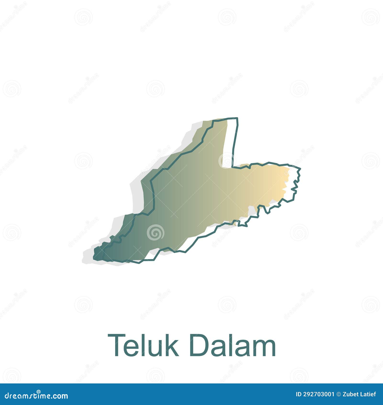 Map City of Teluk Dalam Logo Vector Design. Abstract, Designs Concept ...