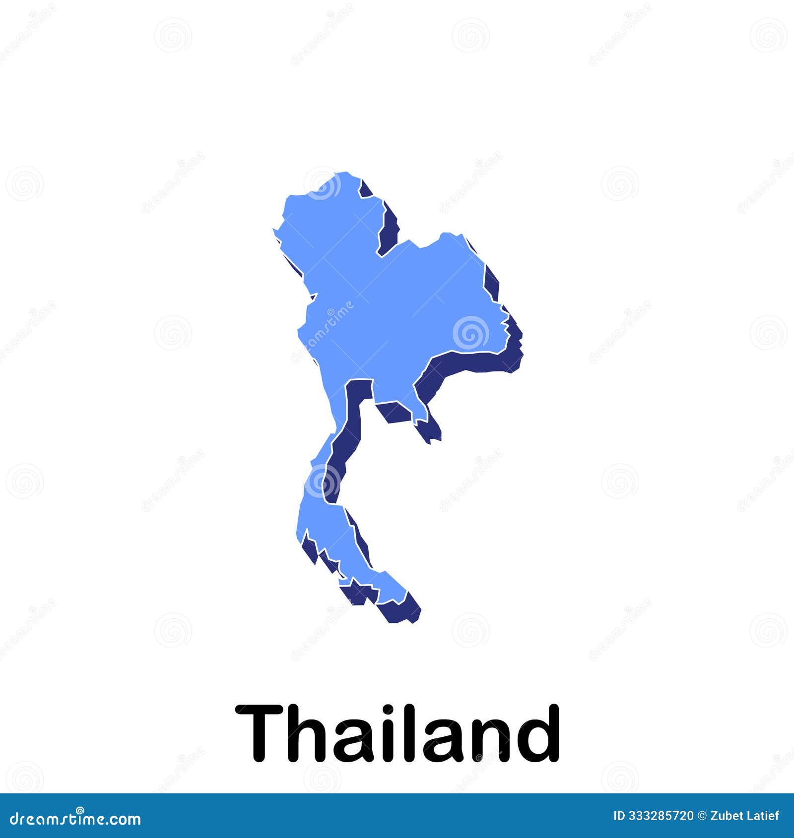 Kon Tum Province Map Vector | CartoonDealer.com #135899047