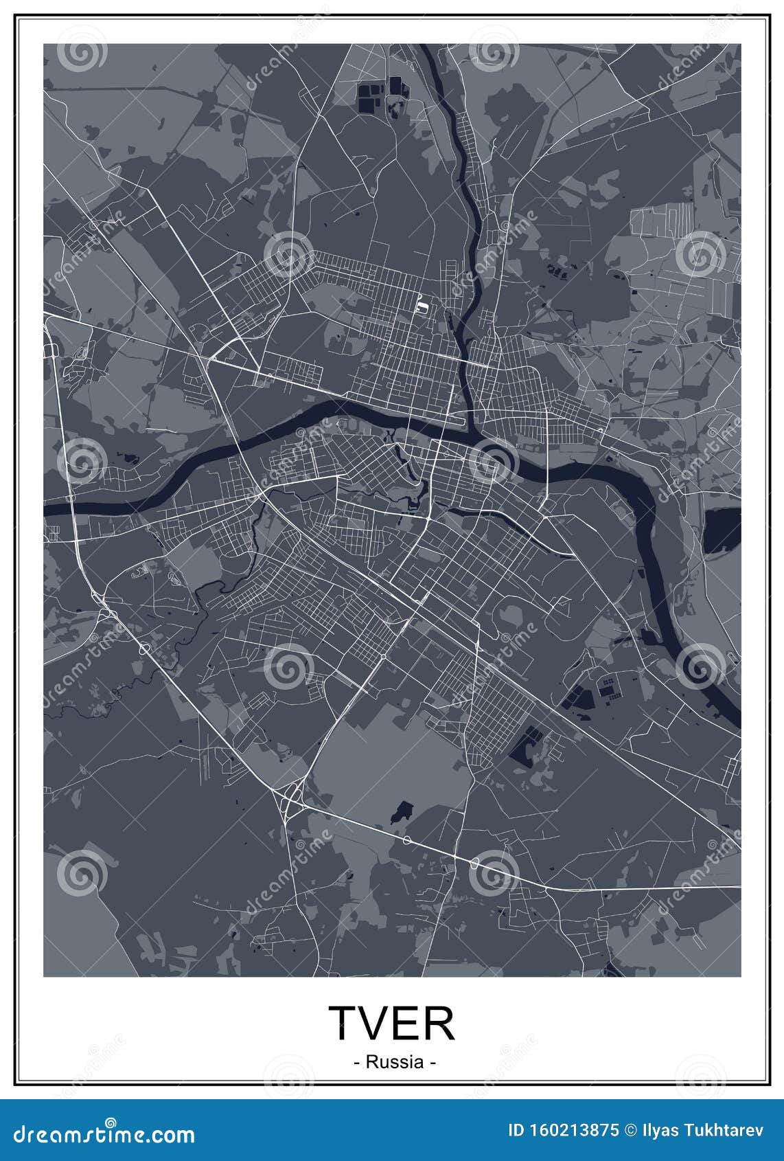 Tver City Design Typography With Red Heart Icon Logo Vector ...