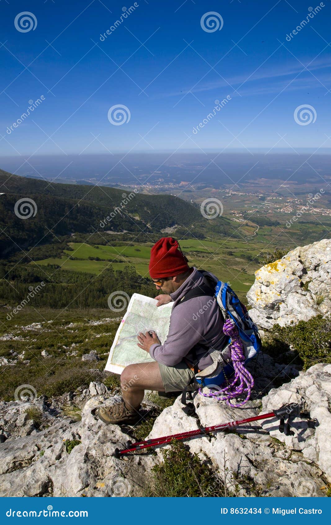 Map and Compass Orienteering Outdoors Stock Photo - Image of chart ...