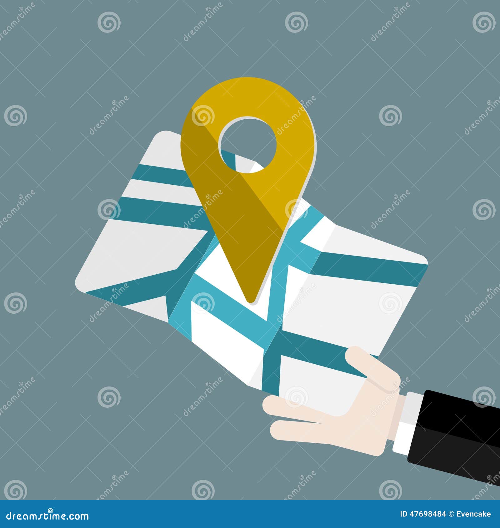 Map contact stock vector. Illustration of route, vector - 47698484