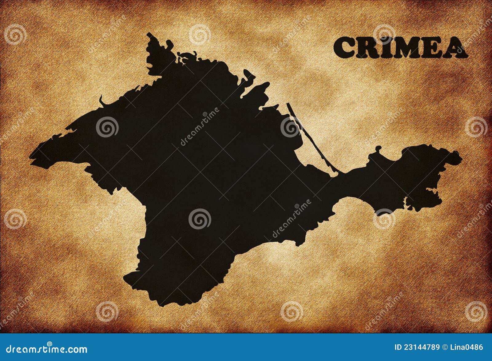 Map of Crimea stock illustration. Illustration of geography - 23144789