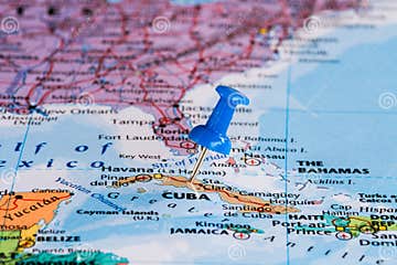 Map of Cuba stock image. Image of navigation, paper, land - 53971789