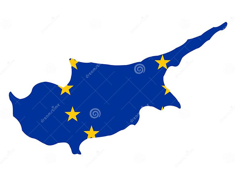 Map of Cyprus stock vector. Illustration of european, geography - 2237722