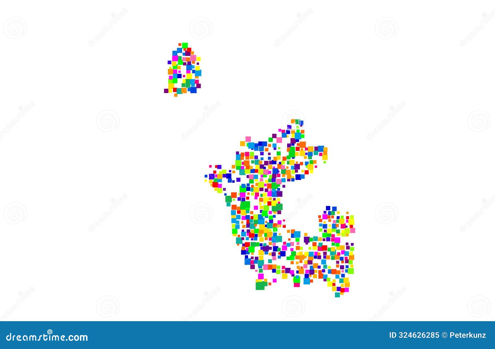 Daman And Diu Outline Map Vector Illustration 323594432