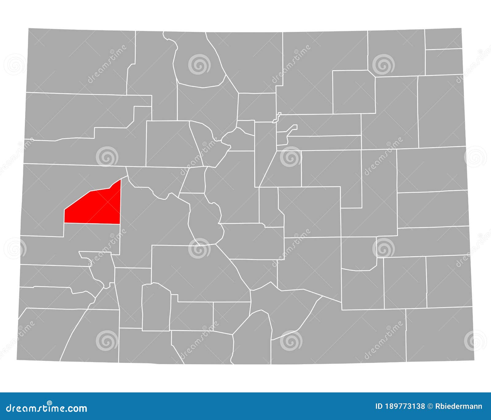 Map of Delta in Colorado stock vector. Illustration of contour - 189773138