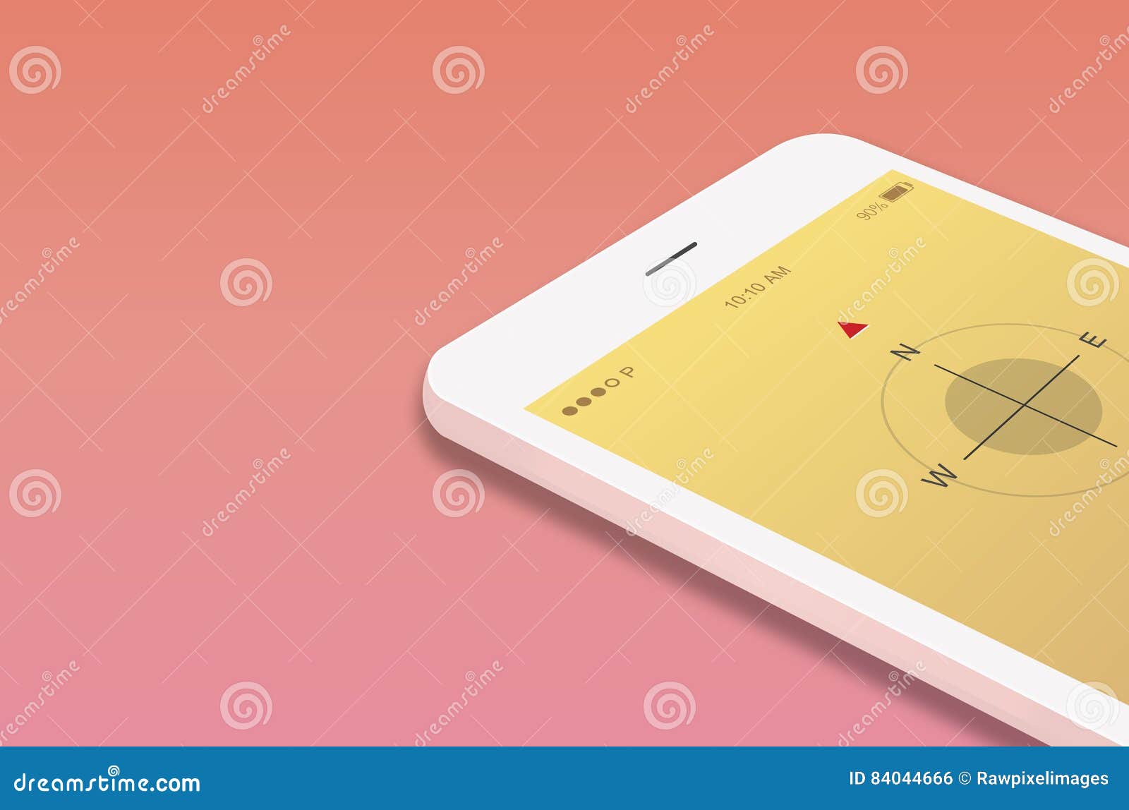 Map Direction Compass Navigation Concept Stock Illustration ...