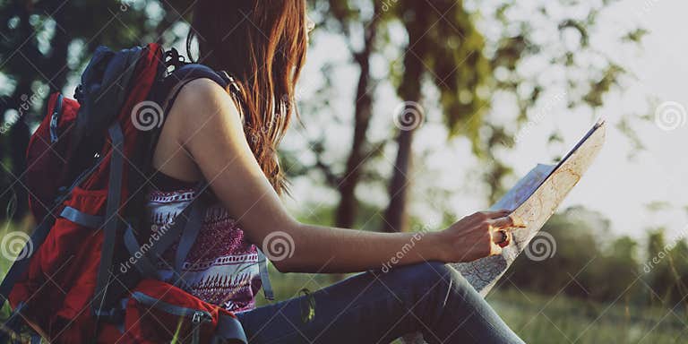 Map Direction Journey Wanderlust Explore Route Concept Stock Photo ...