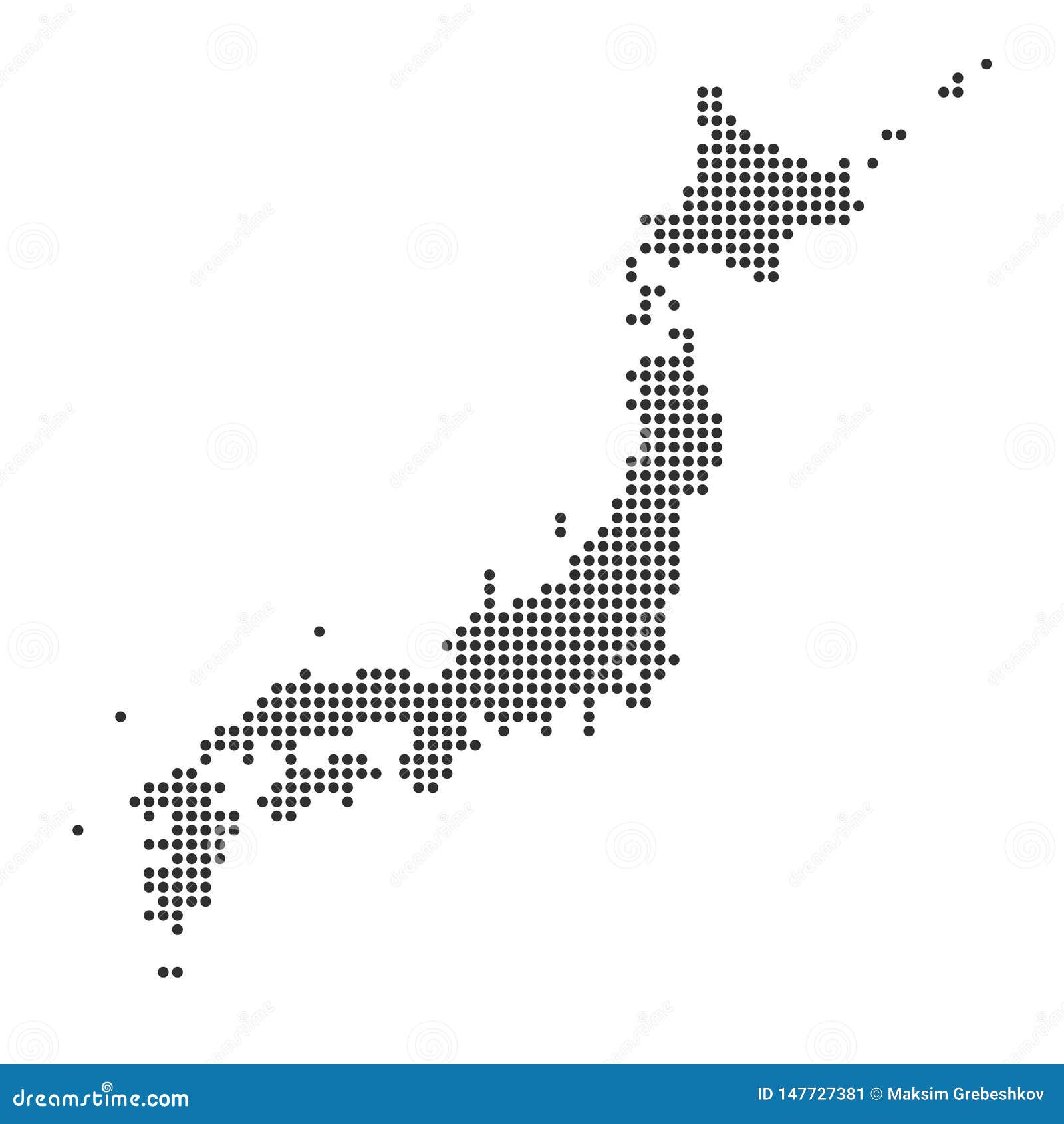 Map with dot stock illustration. Illustration of background - 147727381