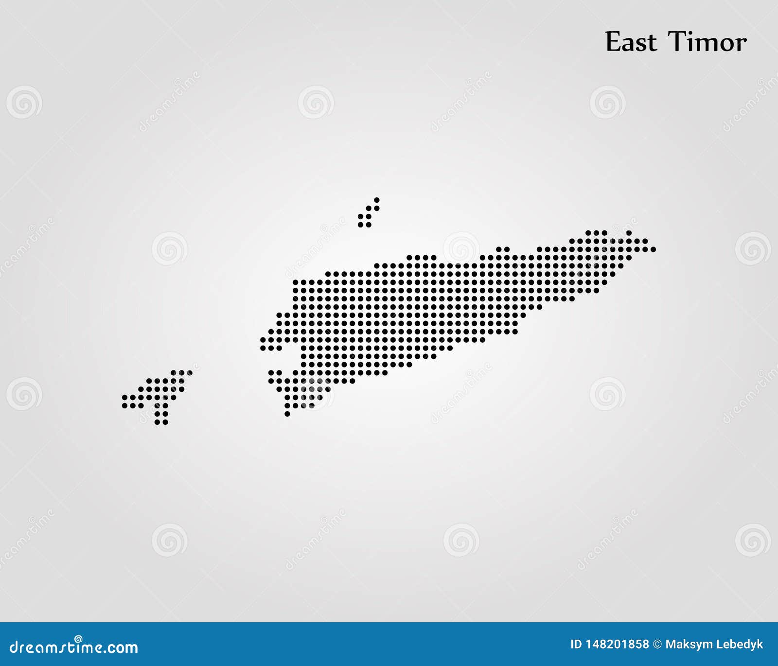 Map of East Timor. Vector Illustration. World Map Stock Illustration ...