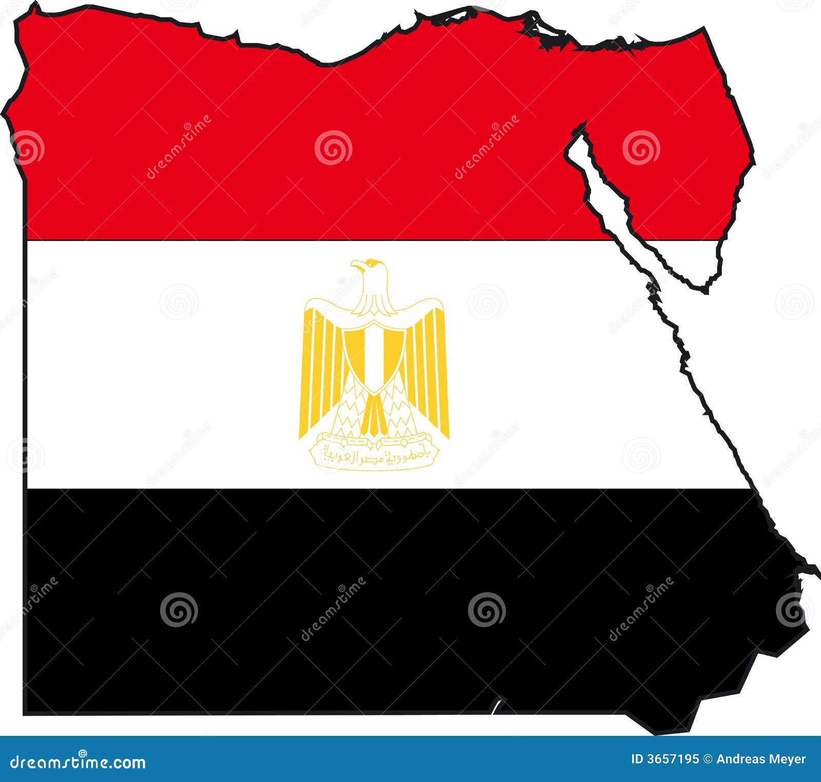 Map Egypt-Vector stock vector. Illustration of white, vector - 3657195