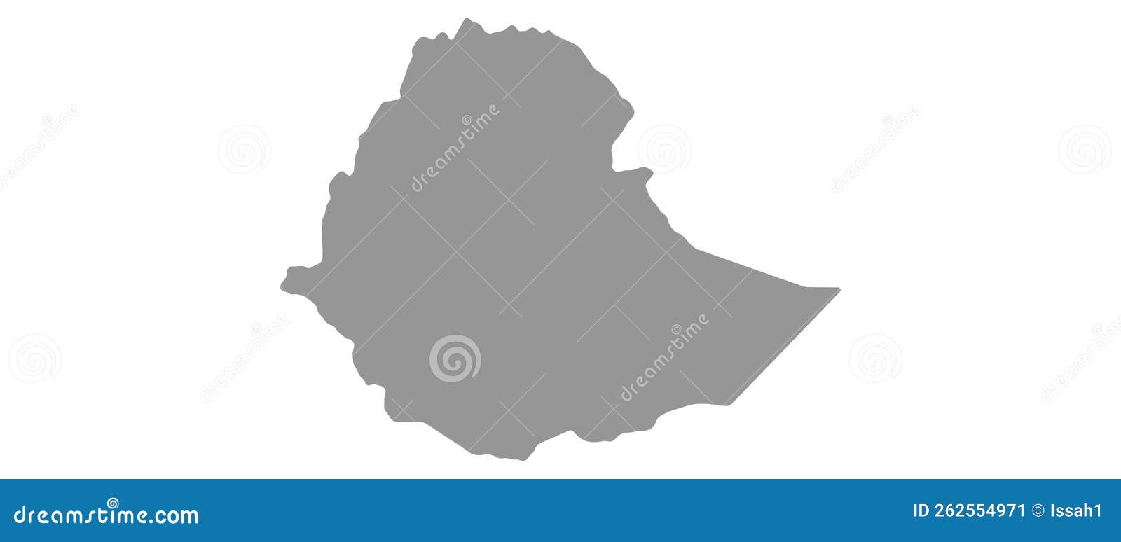 Map Ethiopia Vector Background. Isolated Country Texture Stock Vector ...