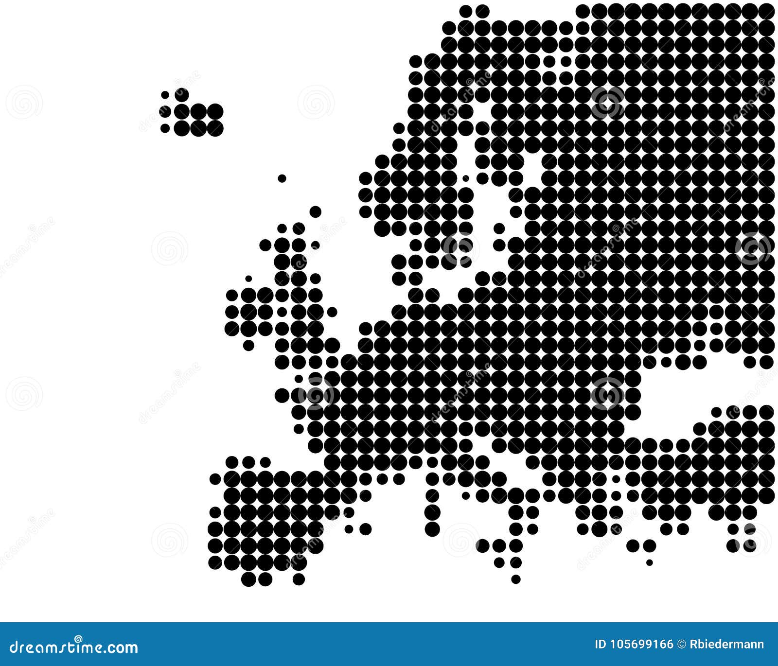 Map of Europe stock vector. Illustration of pattern - 105699166