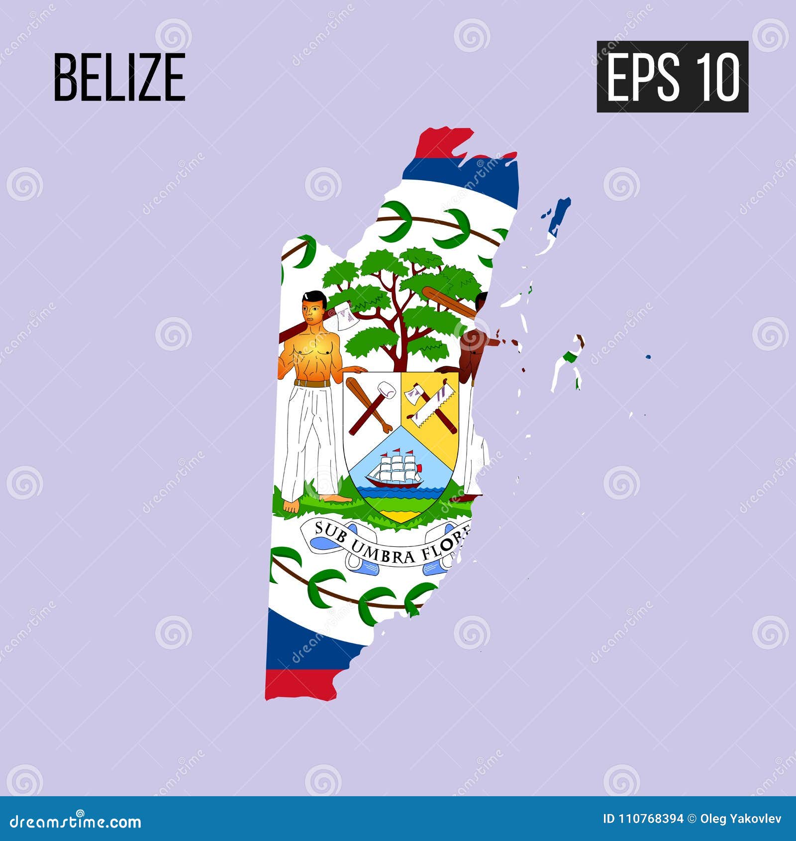 Map with flag stock vector. Illustration of graphic - 110768394