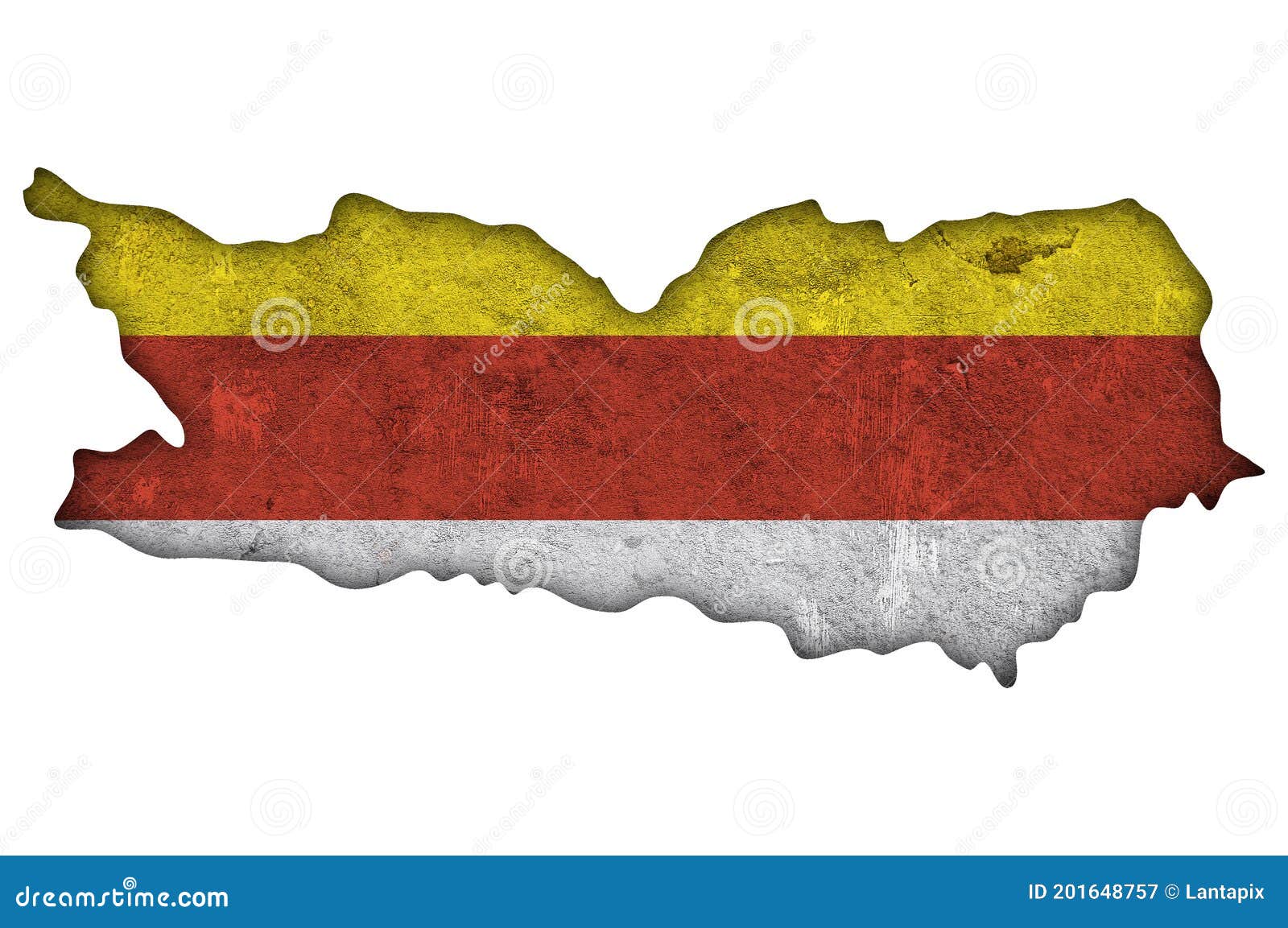 Map and Flag of Carinthia on Weathered Concrete Stock Illustration ...