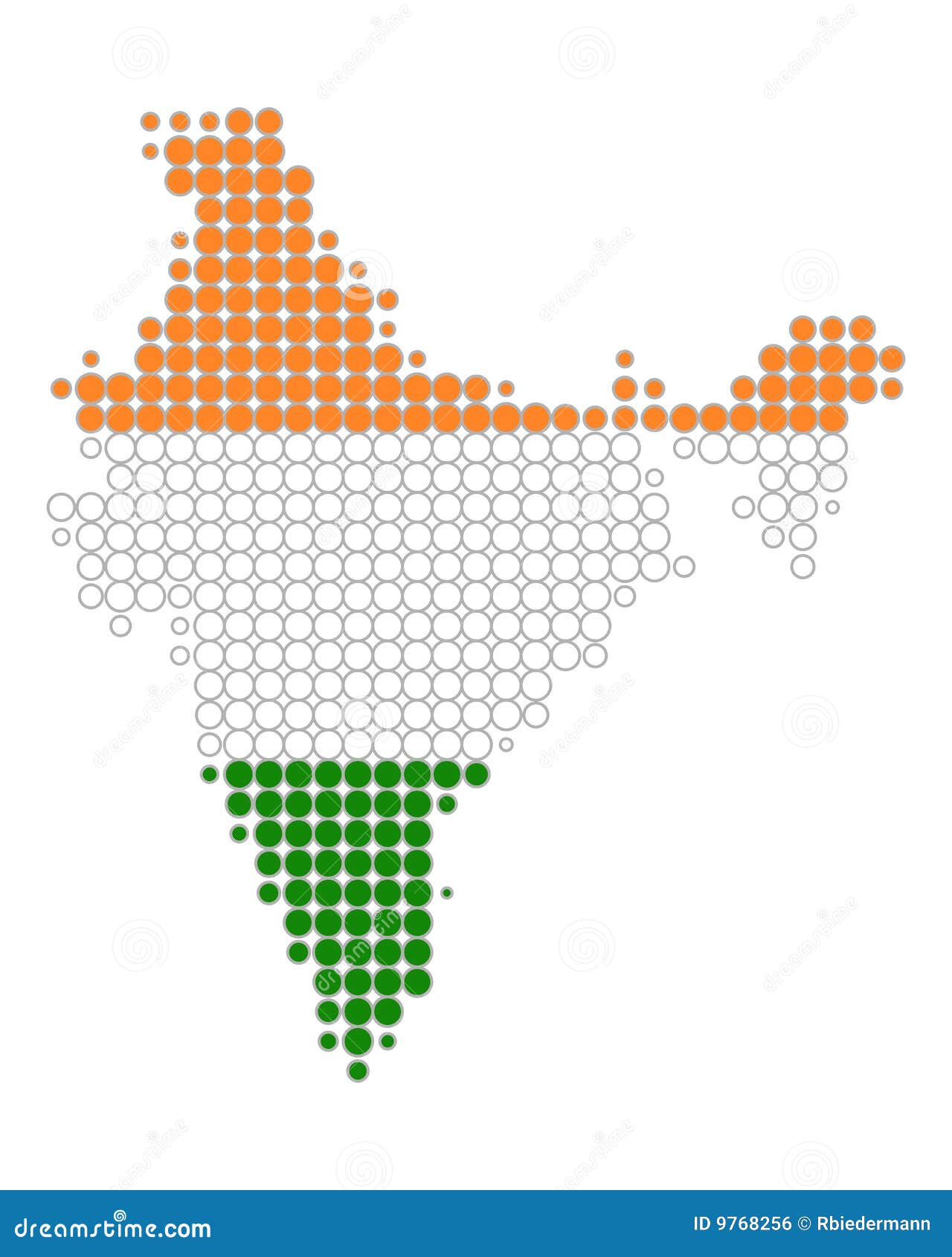 Map and flag of India stock illustration. Illustration of ocean - 9768256