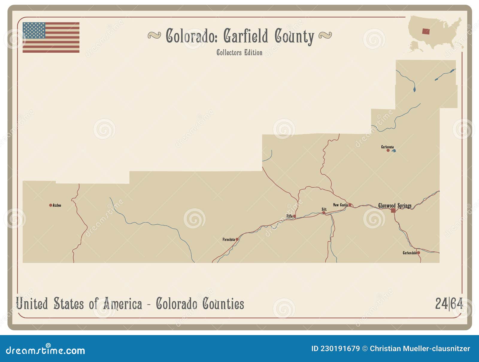 Garfield County Colorado Map 6. Garfield County Profile