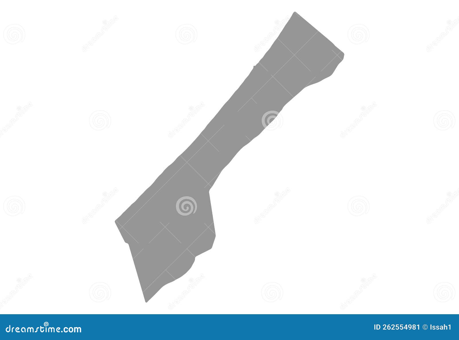 Gaza Strip Map. Detailed Map Of Gaza Strip Administrative Area, Land ...